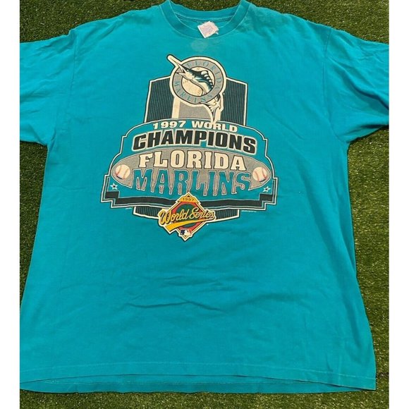 STARTER | Shirts | Vintage Florida Marlins Shirt Extra Large World ...
